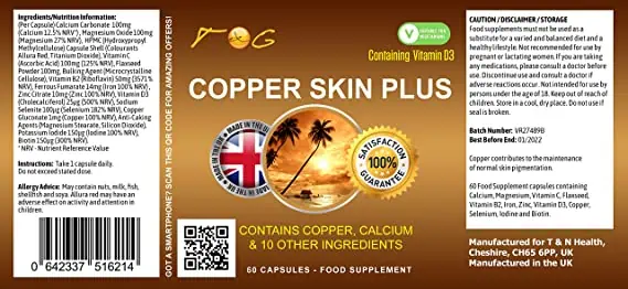 Shine Bright with Tan-n-Glo Copper Skin+: Your Perfect Tan in a Pill ...