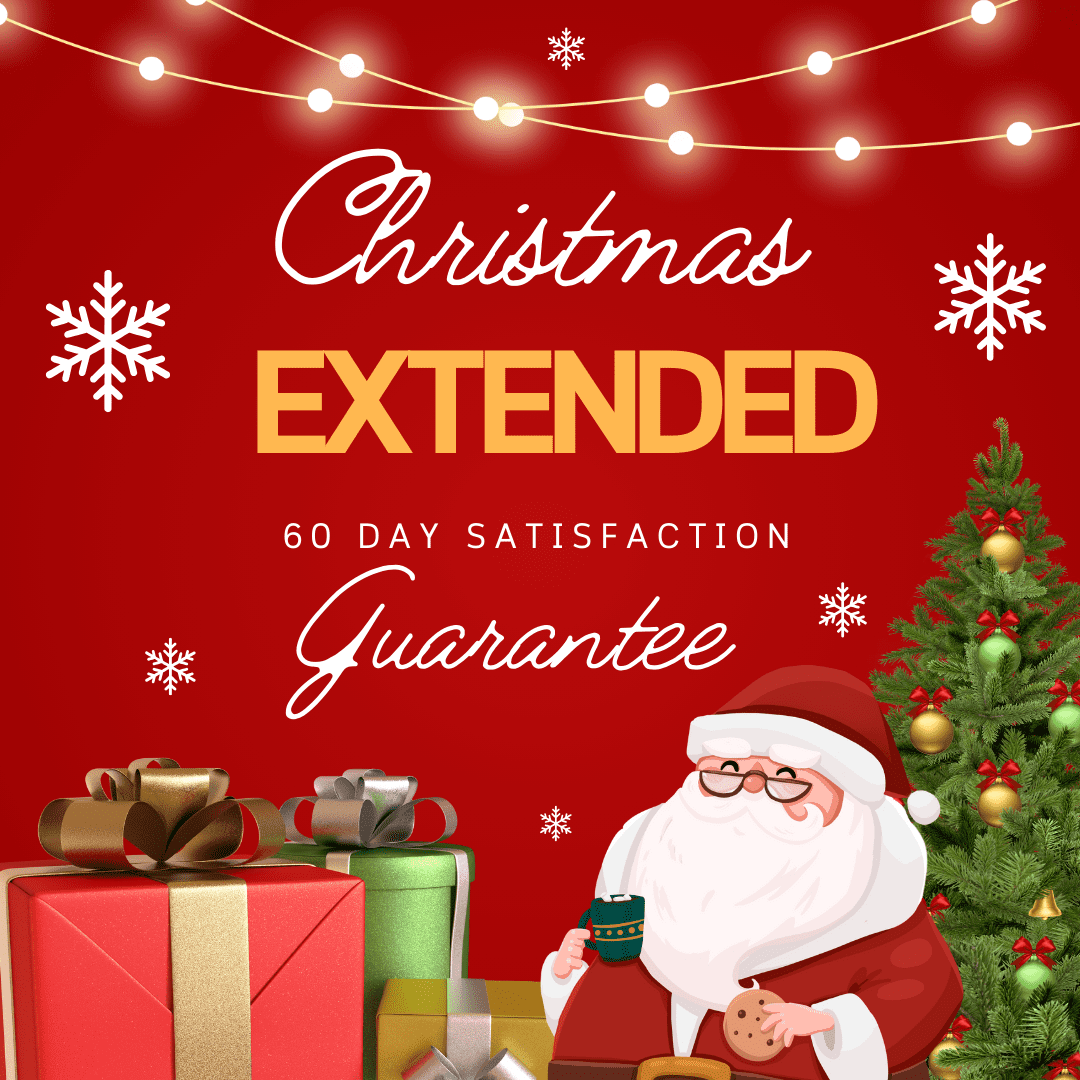 Extended 60-Day Satisfaction Guarantee for Christmas Orders! - Grizzly Adam